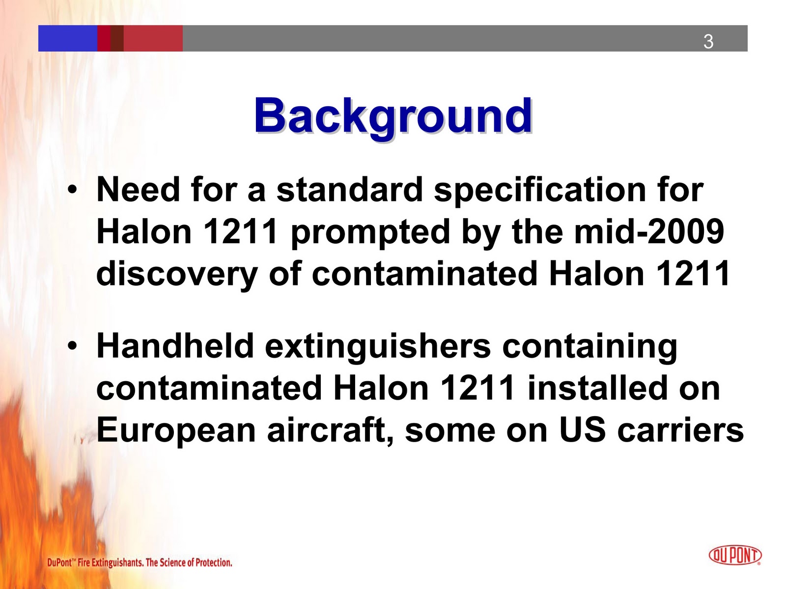 We Buy and Sell Halon: ASTM D7673-10 Standard Specification for Halon 1211