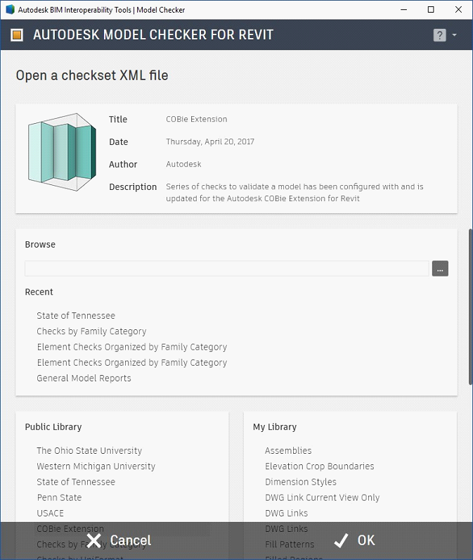 Revit Add-Ons: Free Autodesk Model Checker for Revit v7