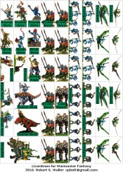 A League of Ordinary Gamers: Warmaster Paper Armies