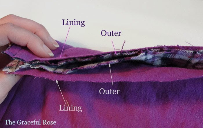 Cuffed Infinity Scarf Tutorial - The Cottage Mama