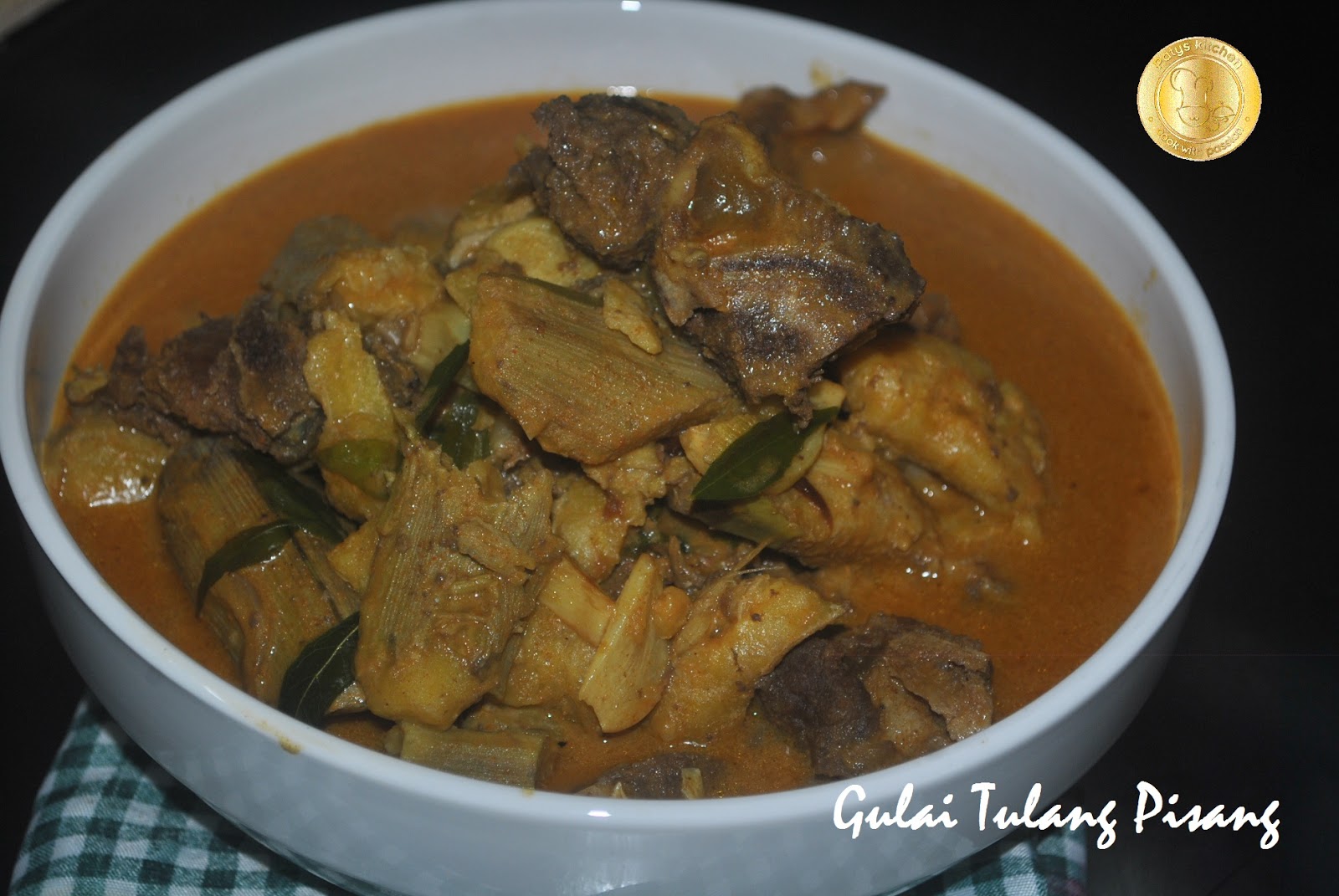 PATYSKITCHEN: GULAI TULANG PISANG MUDA