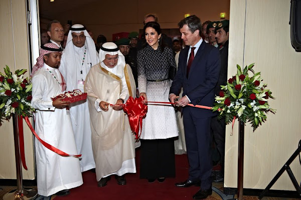 Princess Mary and Prince Frederik visit Saudi Arabia - 2nd day