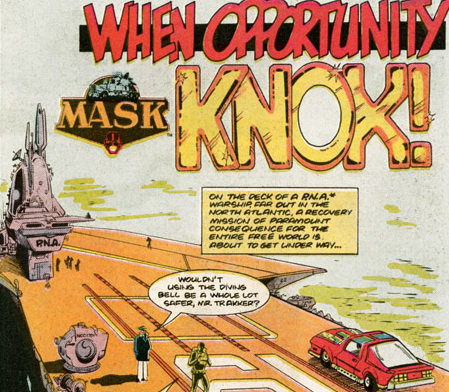 M.A.S.K. DC Comics Vol 1 Issue 1