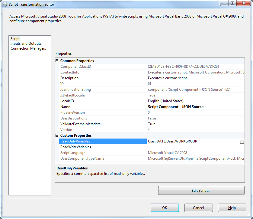 Dennis and Jim's SSIS and BI Blog: Using a JSON Feed as a Data Source ...