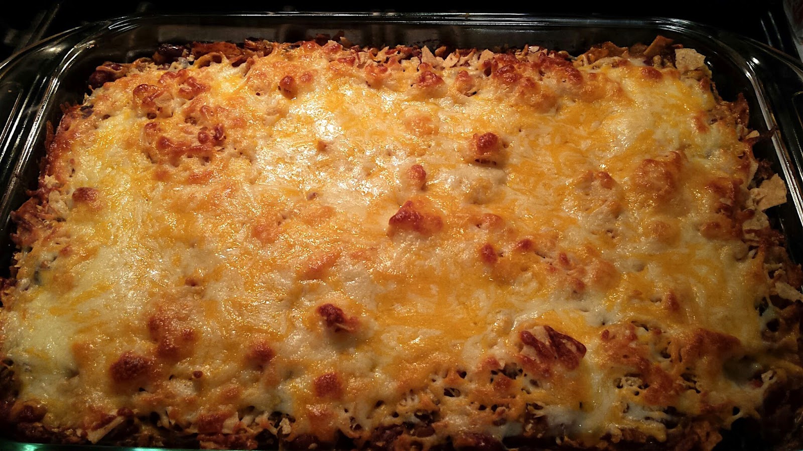 Hot Dinner Happy Home: Leftover Chili Bake