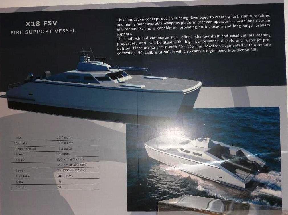 SNAFU!: North Sea Boats X-18 FSV Fire Support Vessel