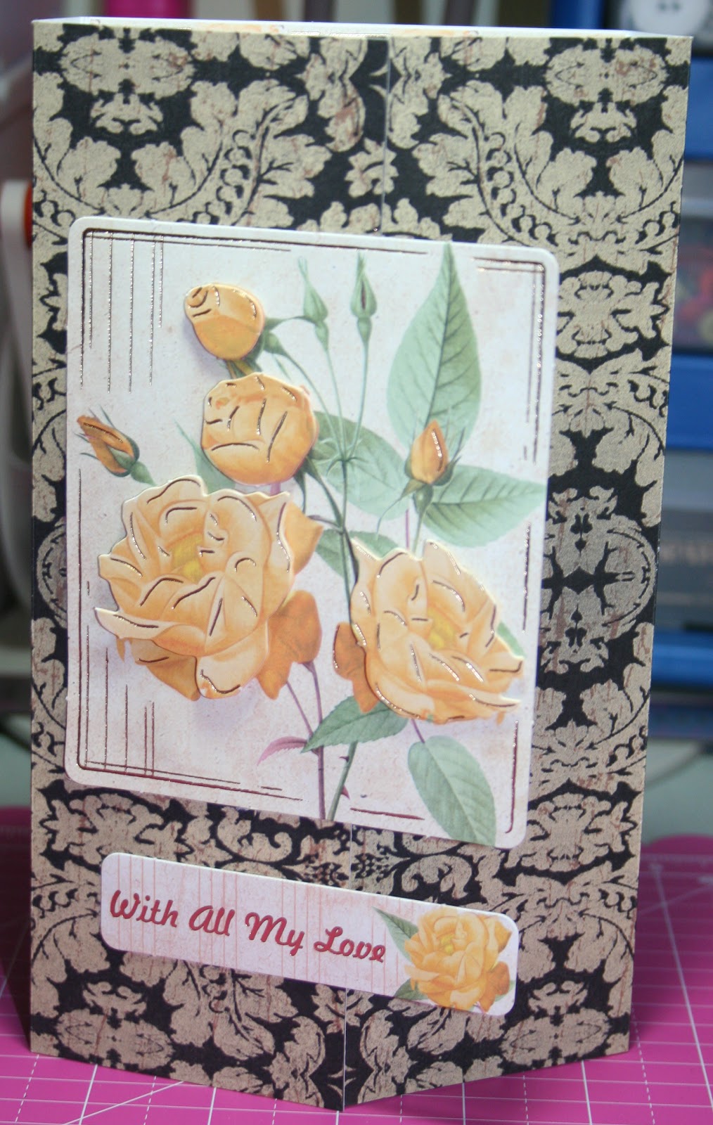 Kanban Crafts - Box Flower Card | Momma's House