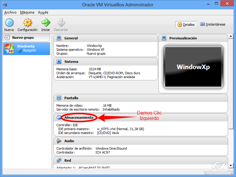 Montar un disco duro virtual en Virtual Box - Sistemas Operativos