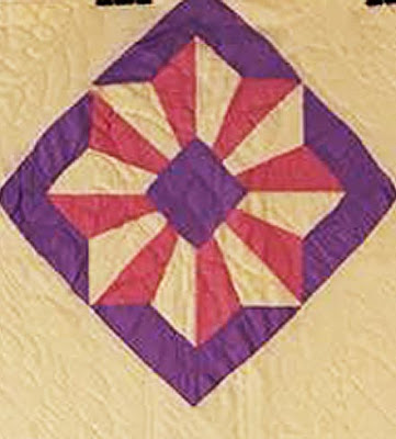 Cloud of Quilt Patterns: Sunbeam