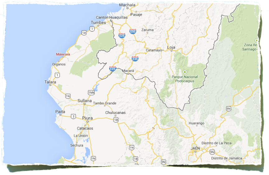 A Stone's Throw: Mancora, Peru: Son of a Beach!