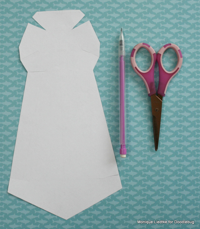Doodlebug Design Inc Blog: Tuesday Tutorial: Father's Day Tie Shaped ...