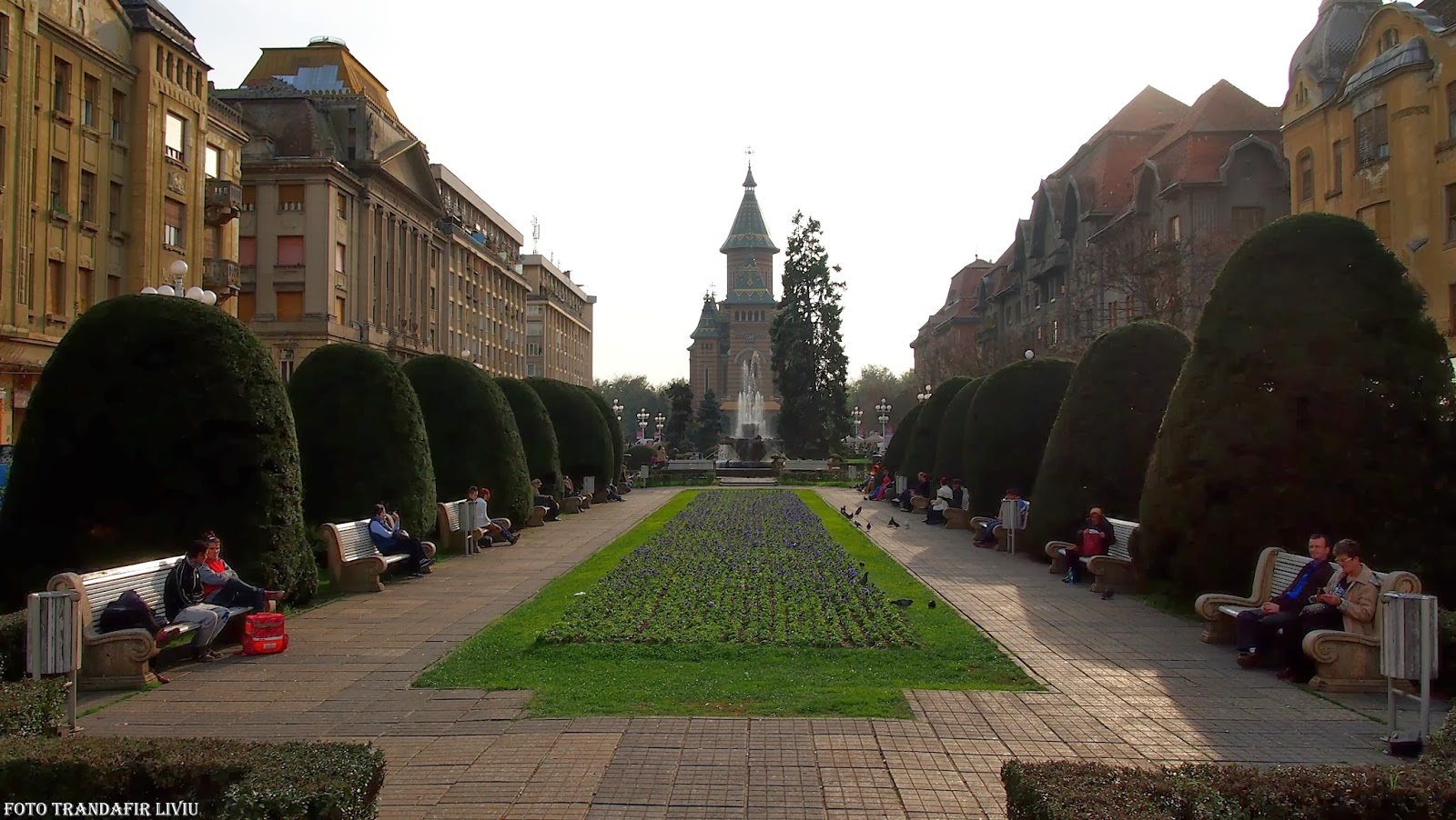 Imagini din centrul Timisoarei - Informaţia Timişoarei