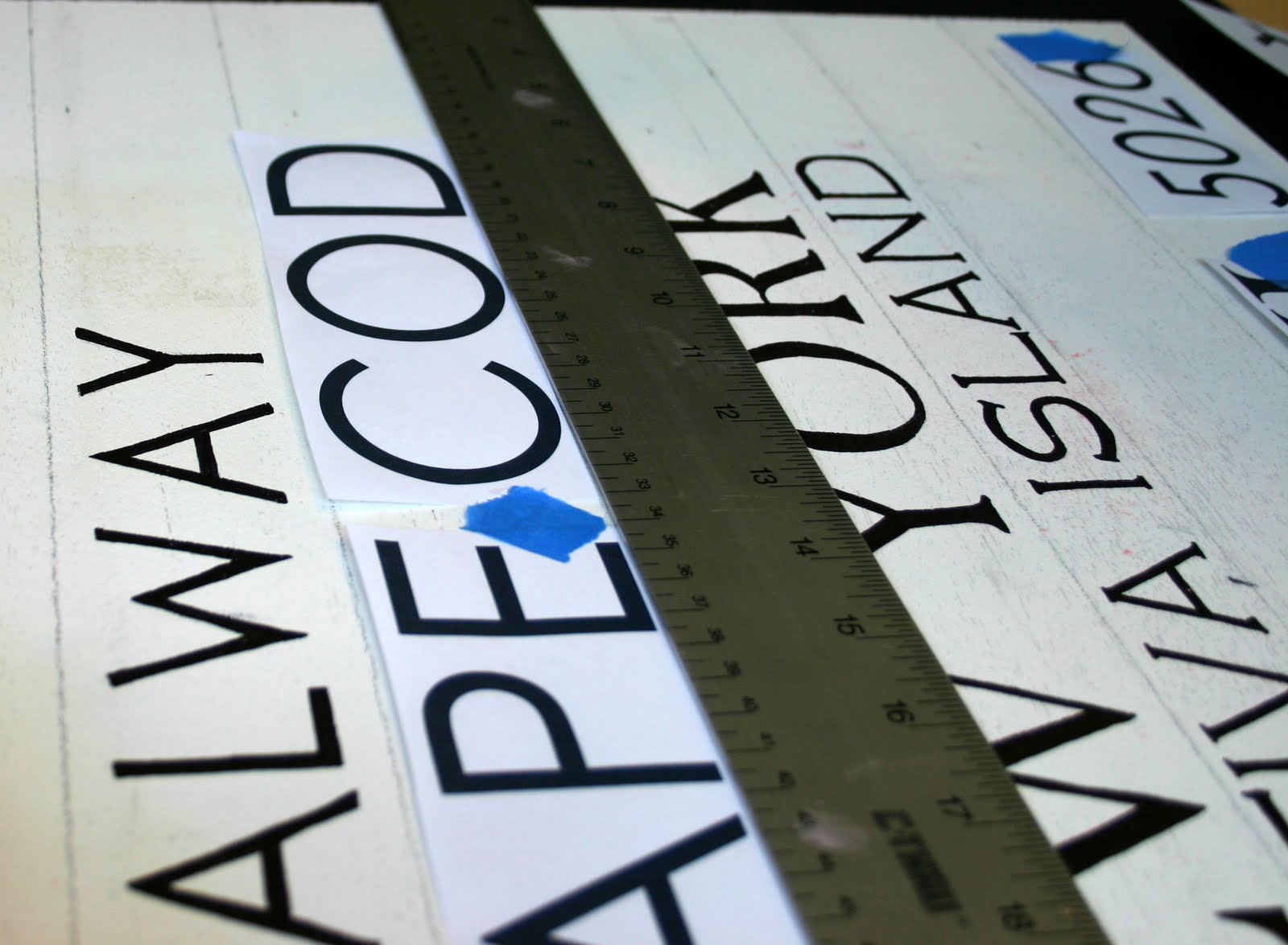 How To Make A Destinations Sign - Shine Your Light