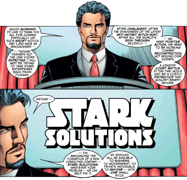 The Peerless Power of Comics!: Stark's Solution