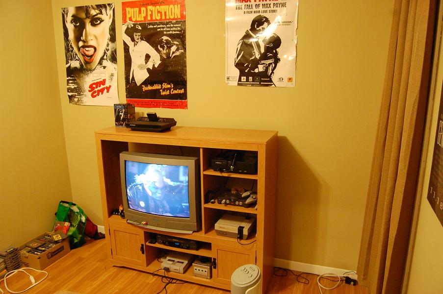 My Retro Gaming Room ~ The Basement Vagrants