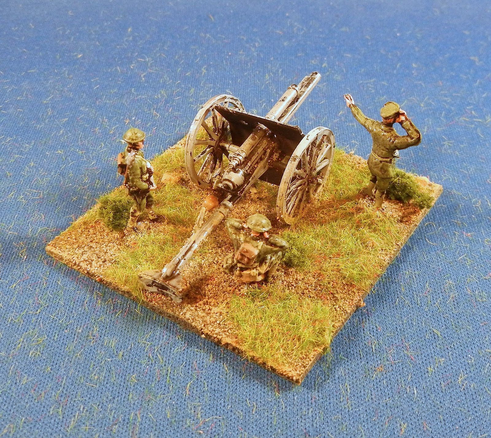 Bob's Miniature Wargaming Blog: WW1 HiTT Artillery