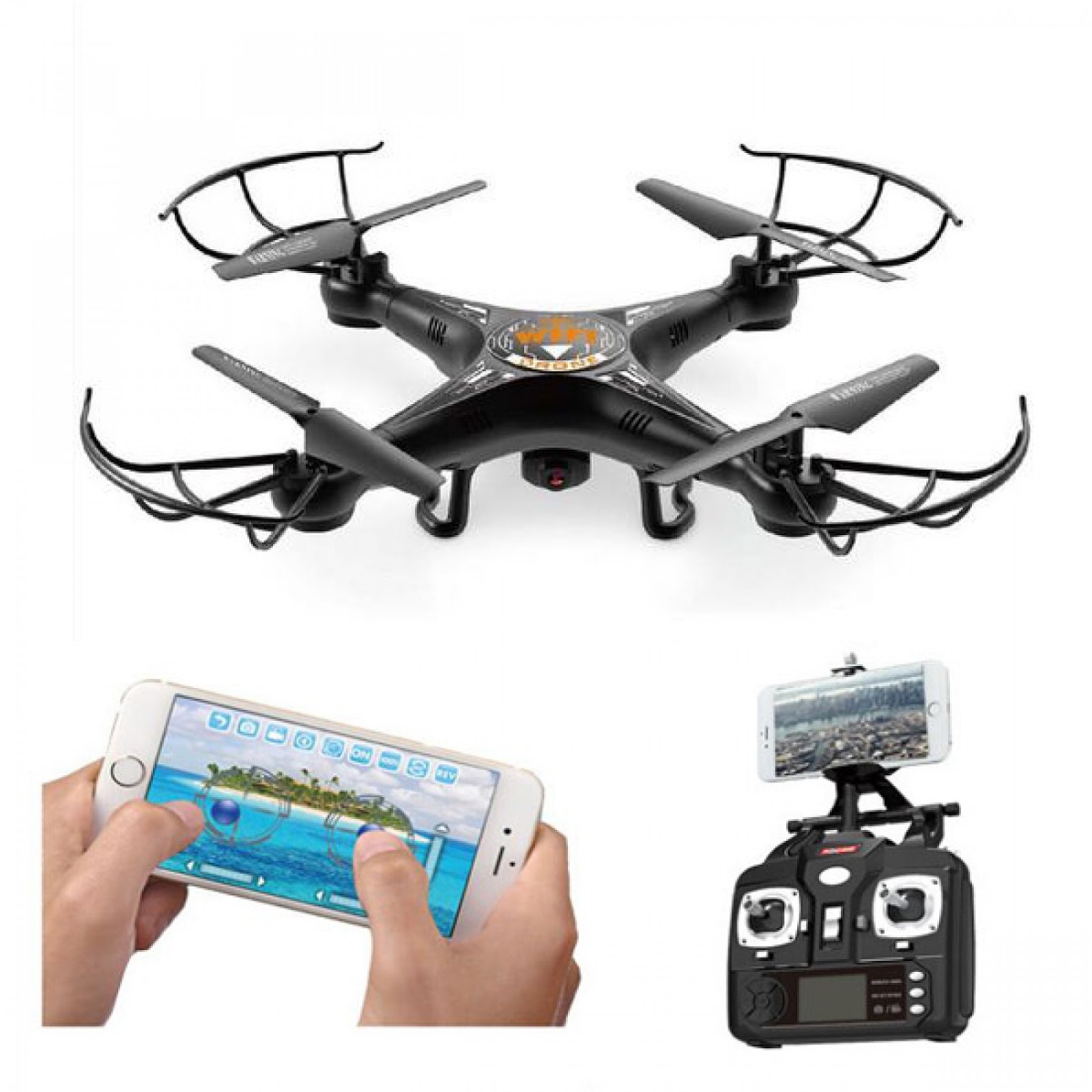 RICHI VENTAS: Dron K300c con wifi, manejo desde el celular camara HD