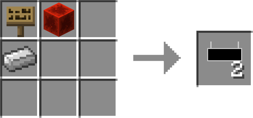 Minecraft Comparator Recipe