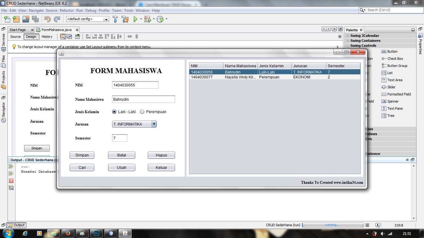 "Selamat Datang Di Blog Diah Afrianti Rahayu": Membuat Aplikasi CRUD ...