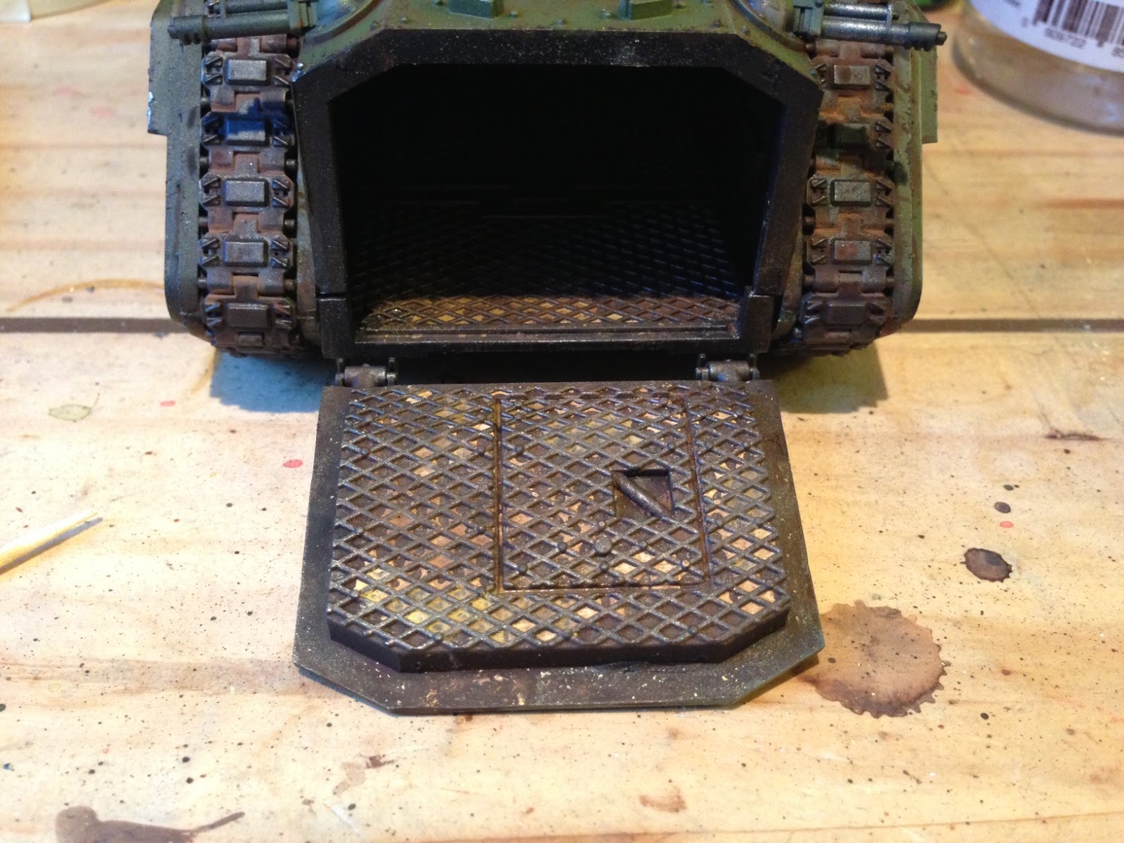 Four go to war!: Tutorial: Tank Weathering Part 2