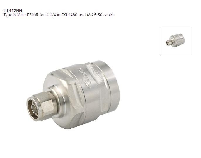 ANDREW COMMSCOPE: Connector untuk kabel feeder Coaxial ANDREW dan COMMSCOPE