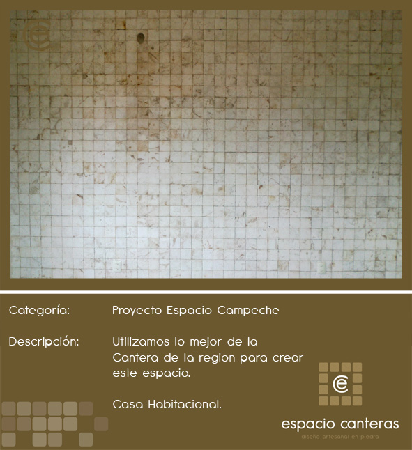 Espacio Canteras: Cantera Crema Maya de la region: