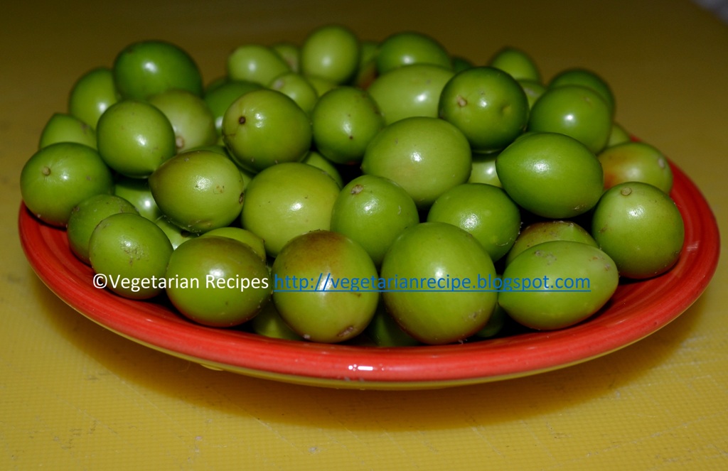 Vegetarian Recipes: Khatte Karaunde Ki Sabzi Ki Recipe