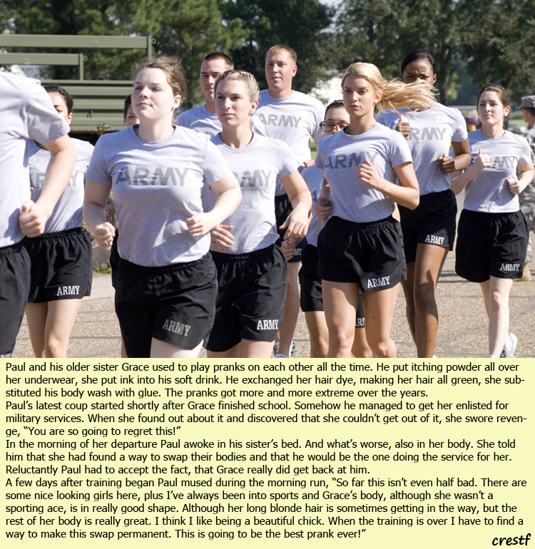 CrestF TG Captions: Best Prank