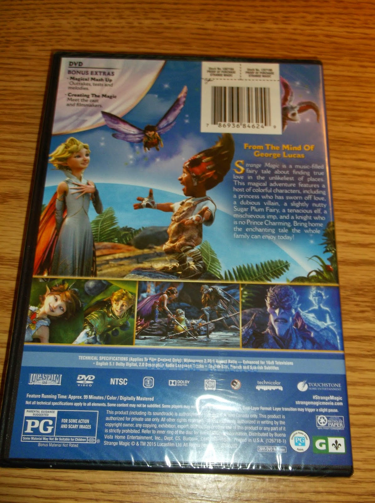 Missy's Product Reviews : Strange Magic Available DVD,Digital HD/SD and ...