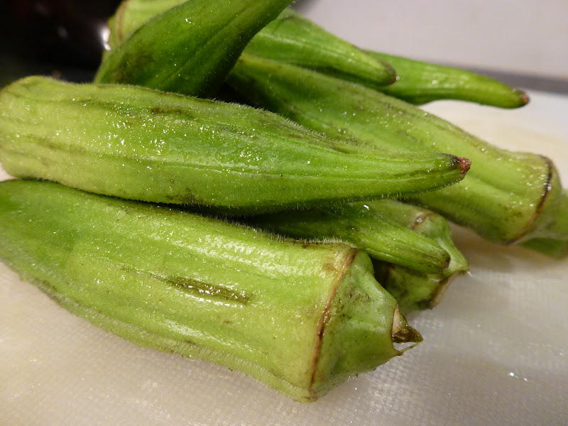 Douglas Kitchen Odyssey: Pan-fried Okra
