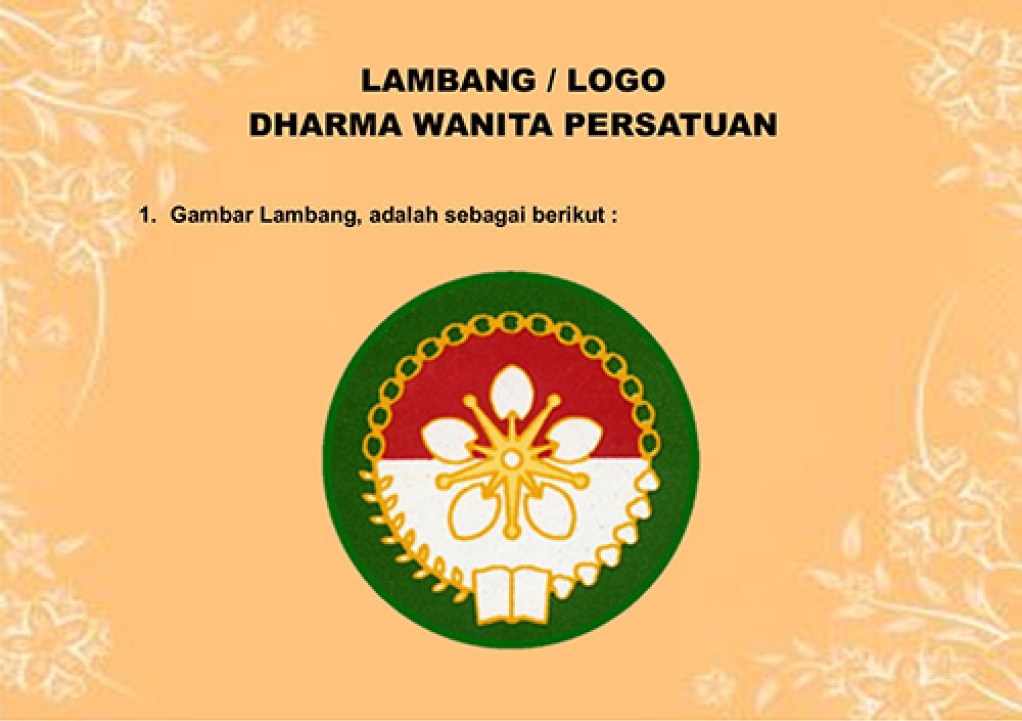 Lambang DWP - Dharma Wanita Persatuan Garut