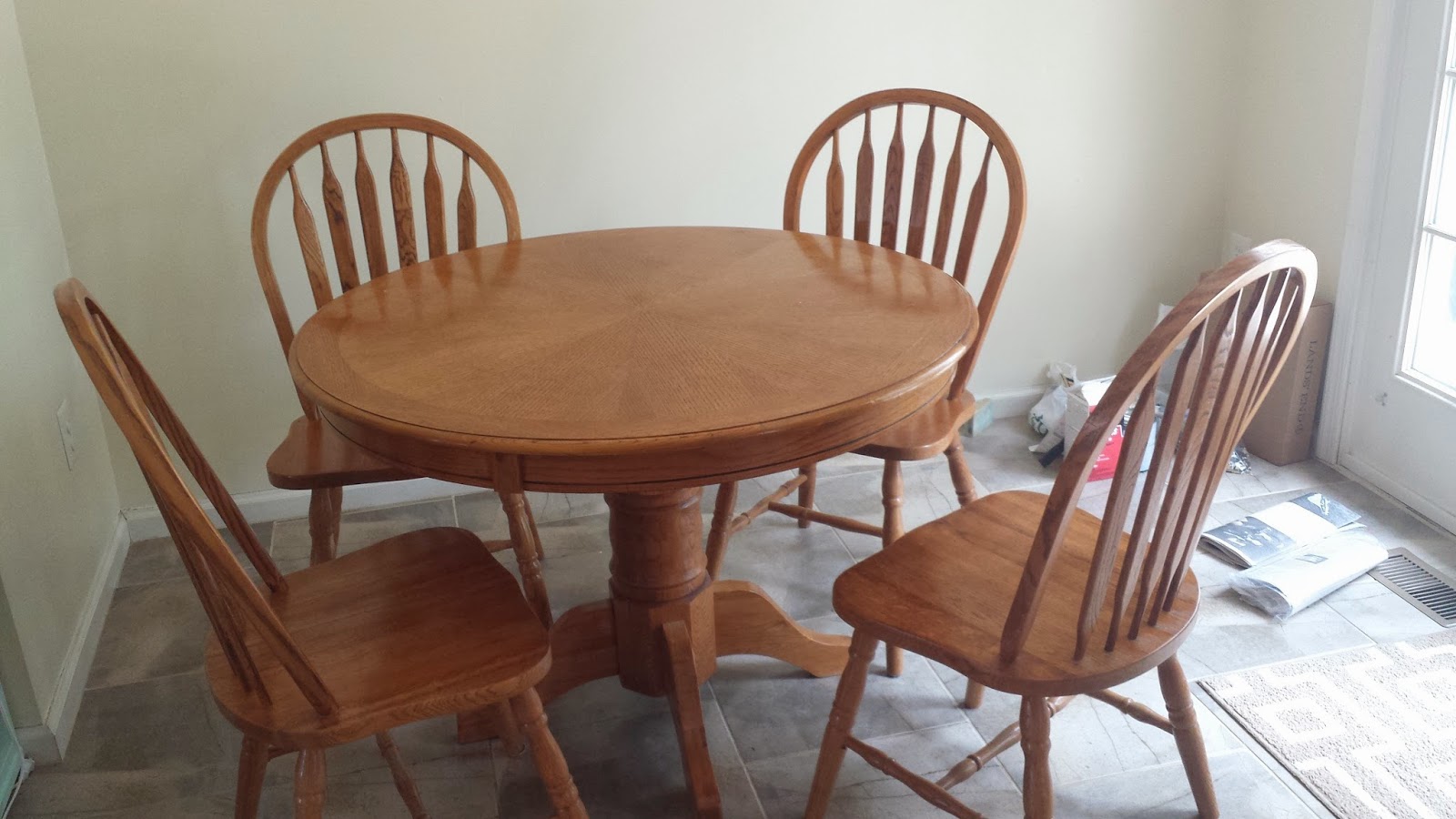 Girl Owns Home: Kitchen Table Makeover