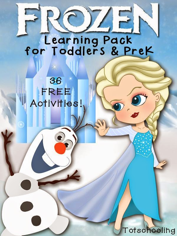Helping Kids Grow Up: Free Frozen Themed Printable Learning Pack