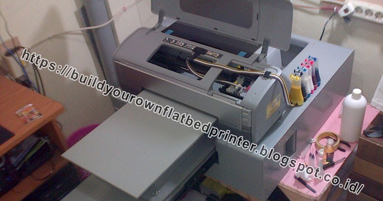 Build your own flatbed printer: Build your own flatbed printer