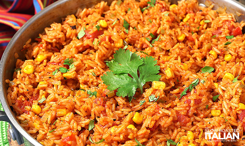 Italian Food: Restaurant-Style Mexican Rice (With VIDEO)