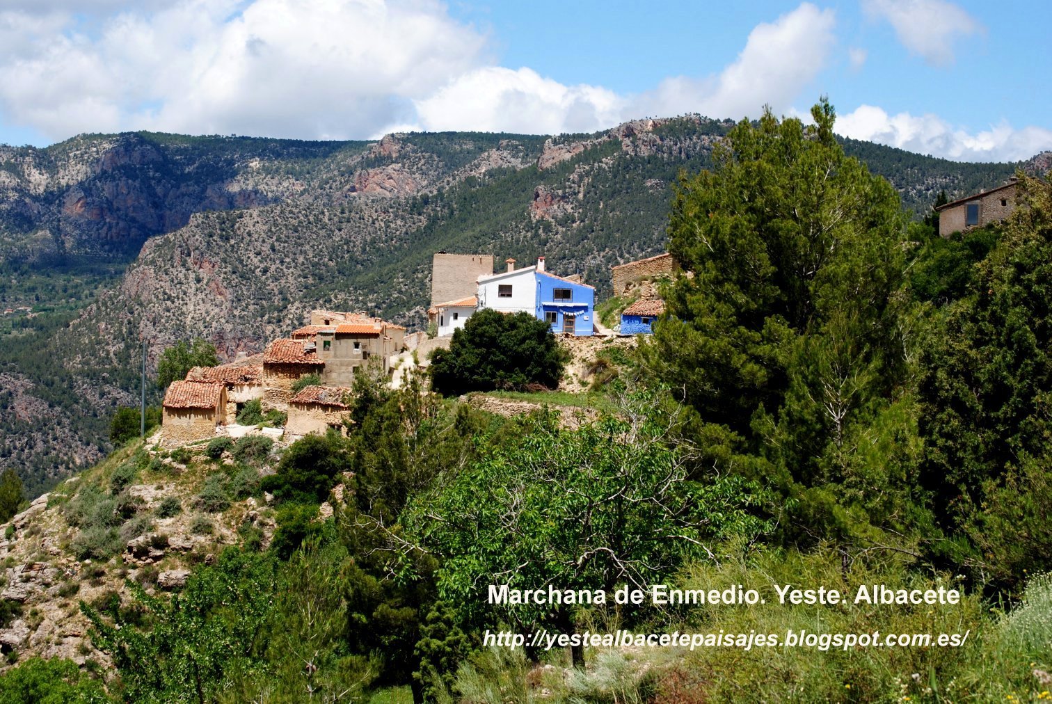 Yeste. Albacete. Paisajes: Marchana de Enmedio. Yeste.