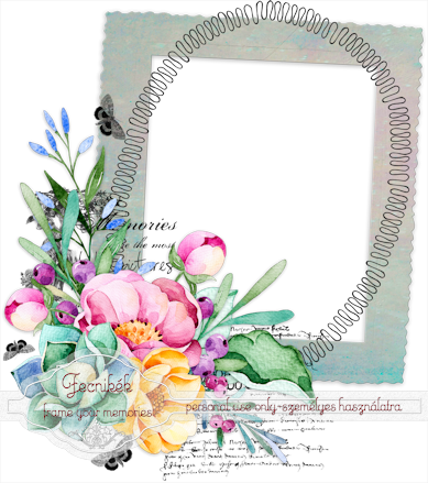 FECNIKÉK: ~~ Flower bouquet frame