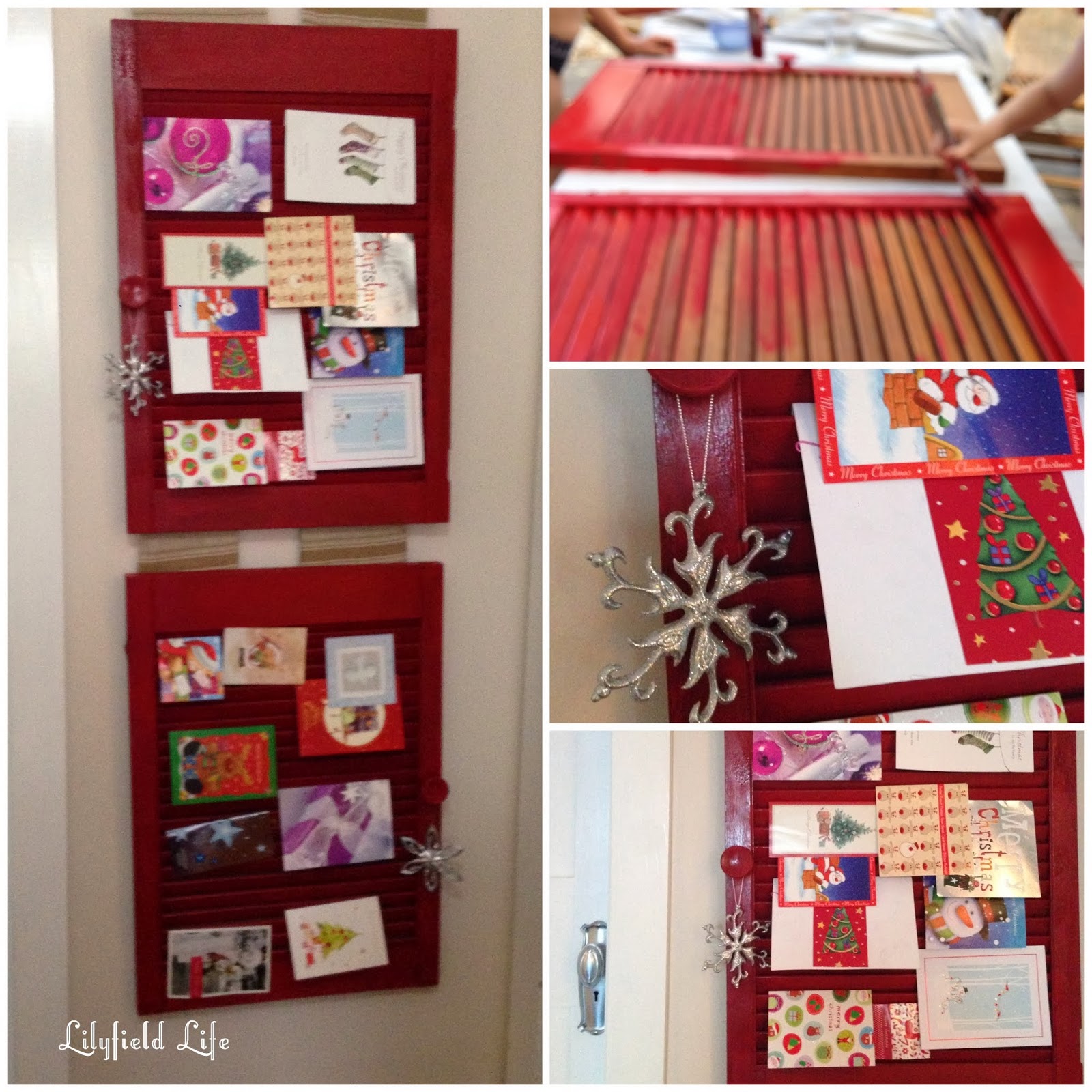 Lilyfield Life: Easy DIY Christmas Card Display