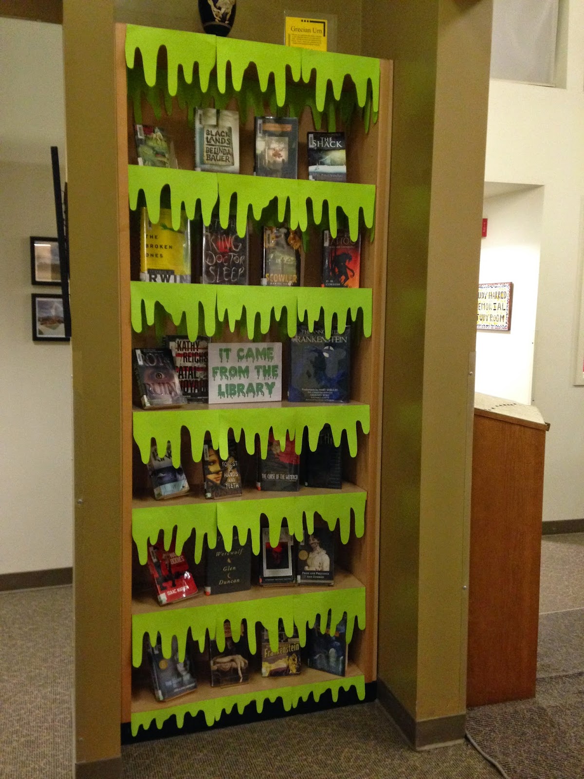 Librarian on Display: A Year Of Library Displays!