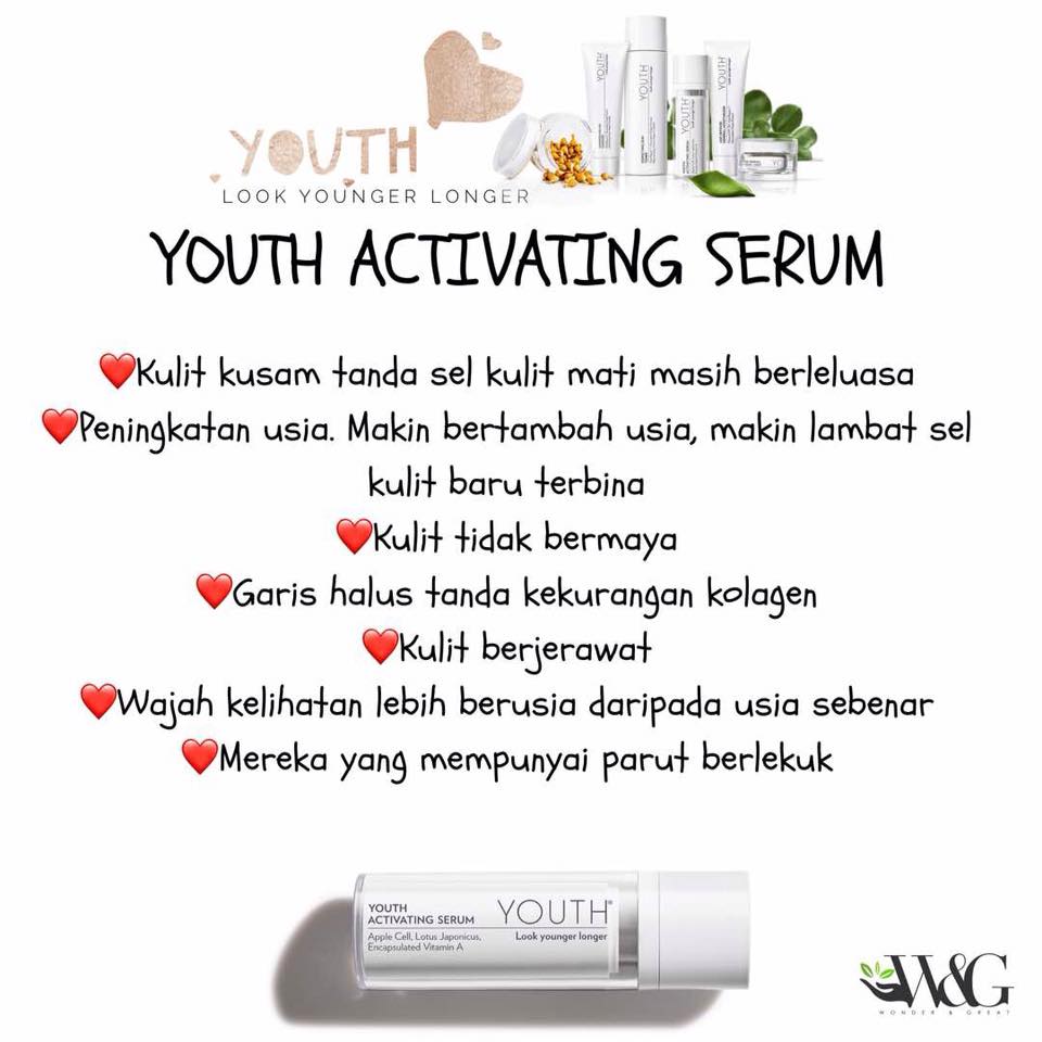 Hana A Razak: KELEBIHAN SERUM YOUTH SHAKLEE
