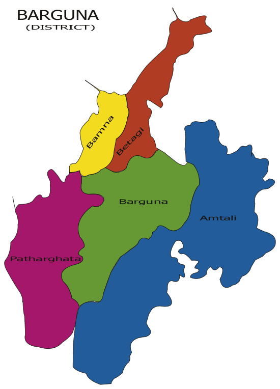 BARGUNA District Map of Bangladesh - Photos for you | Latest Hollywood ...