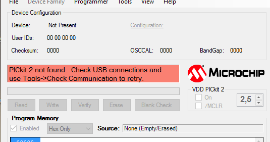 Descargar Pickit2 V2.61 Software - Para programar con Pickit2 ...