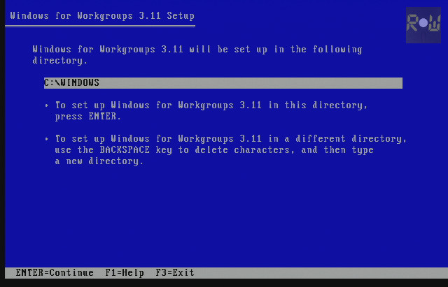 Como instalar o Windows for Workgroups 3.11