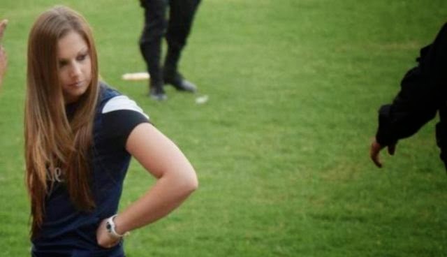 شاهد بالصور أليسا ألبرت أجمل مدربة لياقة بدنية تدرب الاسطورة