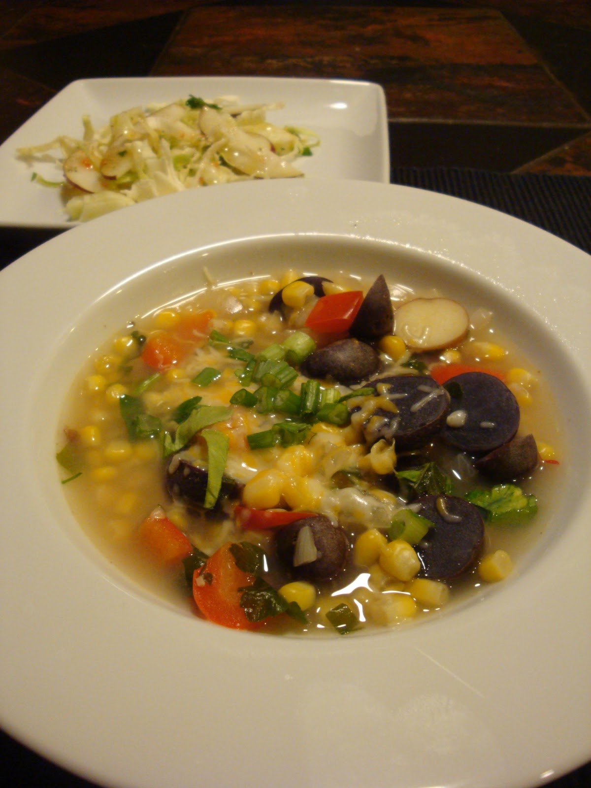 Stealth Cooking: Pretty Purple Potato Soup