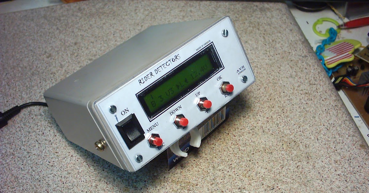 RIDER'S ELECTRONIC SOLUTION: AVR CLONE PI METAL DETECTOR with User Manual