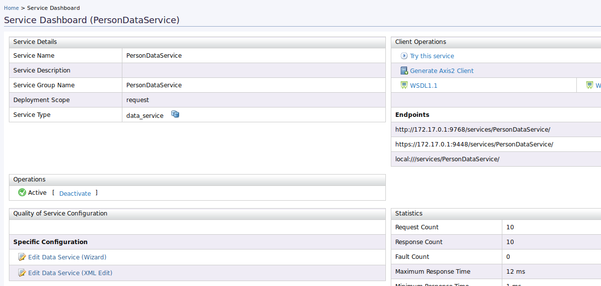 Exposing Data As Rest Using Wso2 Dss Com Exile