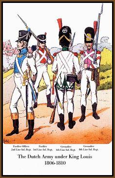 The Panzer Depot: Napoleonic Dutch Infantry Company