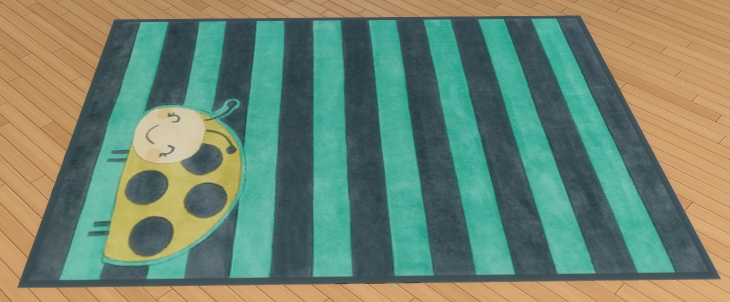 Kids Rugs. Sims 4 Custom Content.