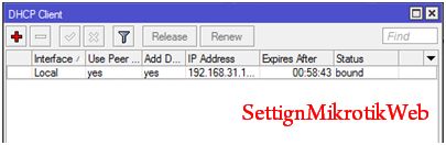 IT DEPLOYMENT TEAM: Tutorial Cara Setting DHCP Client Router Mikrotik dengan Winbox